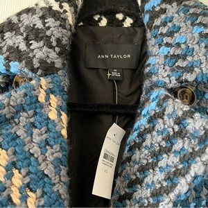 Ann Taylor | Jackets & Coats | Plaid Double Breasted Coat | Poshmark